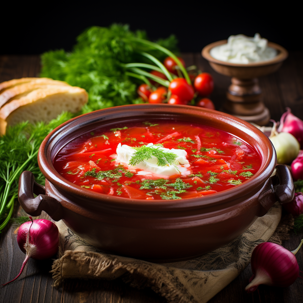 Recette du Bortsch ukrainien : soupe traditionnelle ukrainienne