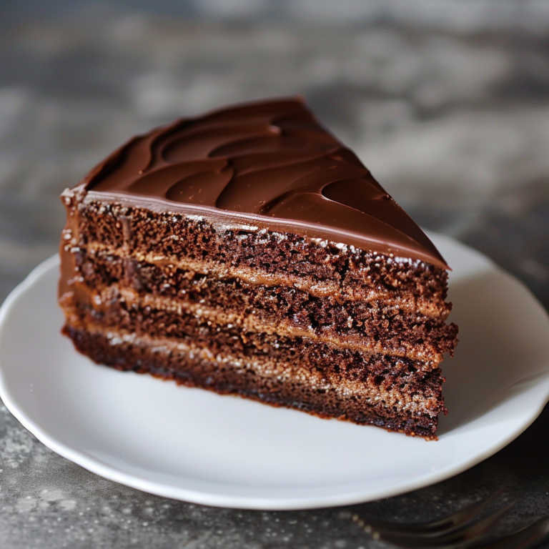 Recette de la Sochertorte : gâteau au chocolat viennois
