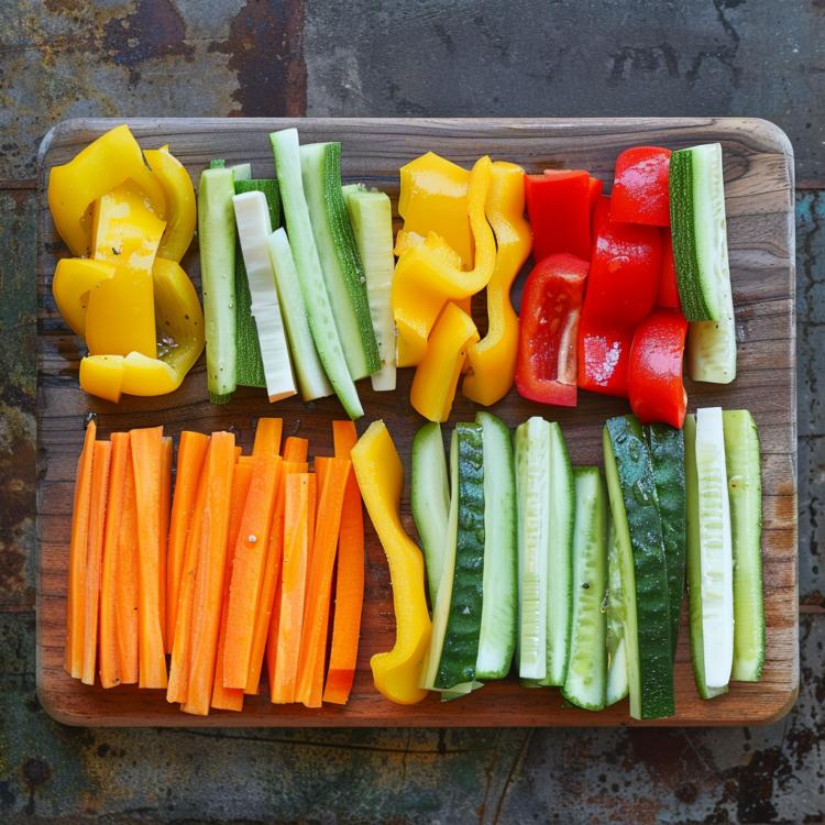 8 façons incontournables de découper les légumes