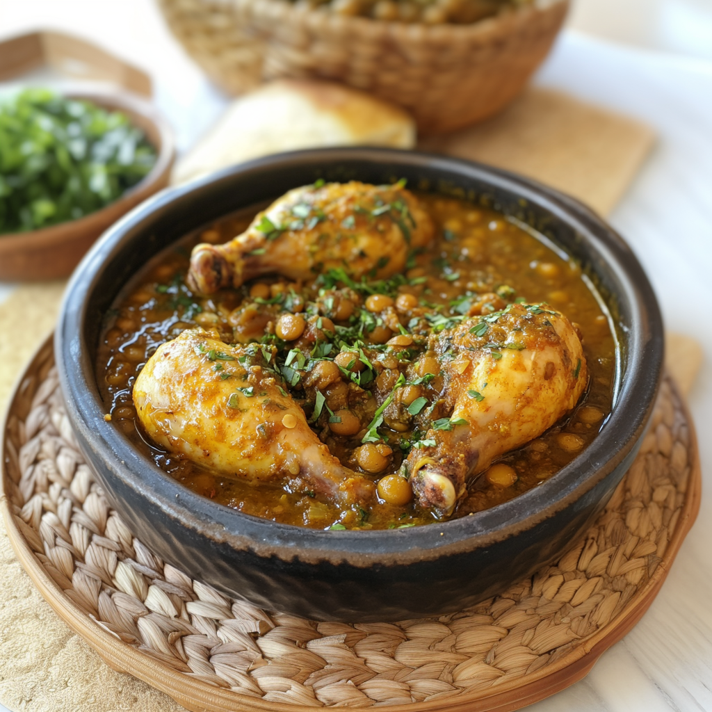 Rfissa marocaine au poulet